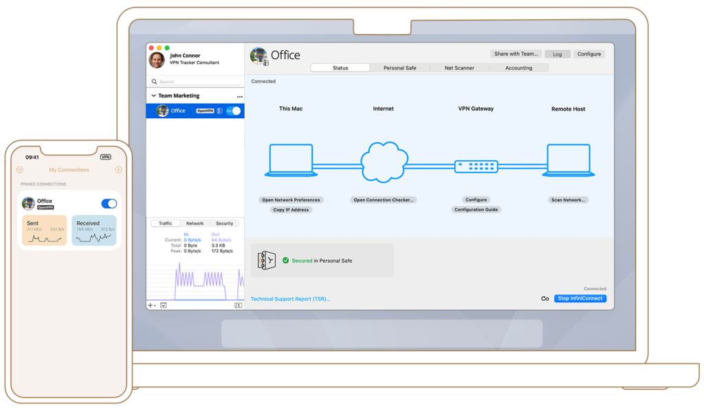 OpenVPN Client for Mac and iOS